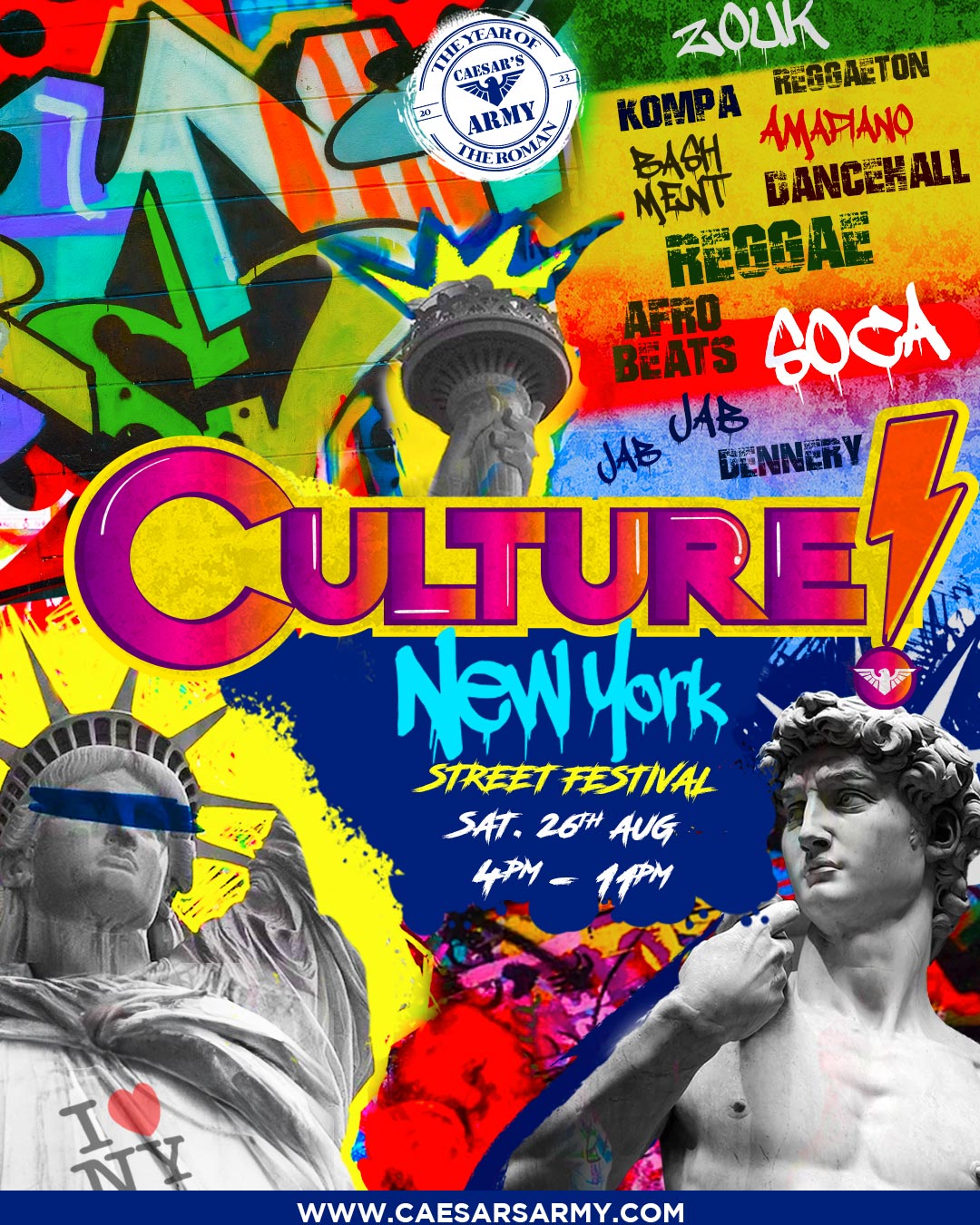 Festival Tickets – Caesar's Army